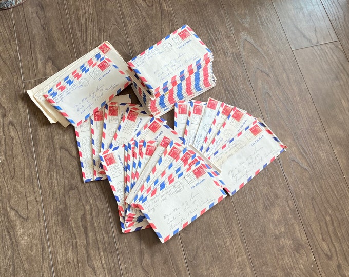 1960’s Soldier Letters- Personal Handwritten Documents-stamped ...