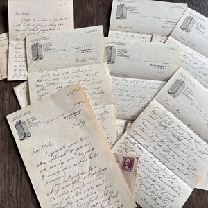1930s Letter Lot. Antique/vintage Personal Handwritten Documents ...