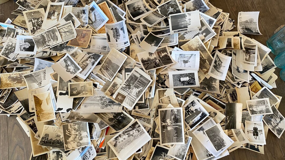 Vintage Photo Ephemera: 1900s-1960s Scrapbooking Paper, Handwritten ...