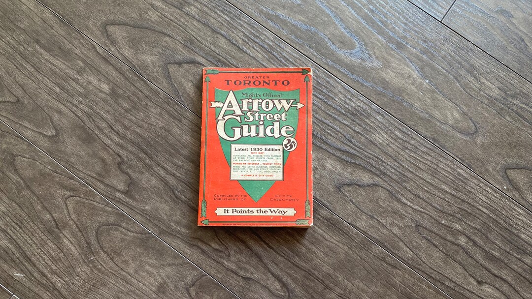 1930 Toronto City Directory: Antique Ephemera, Maps, Photos - Etsy
