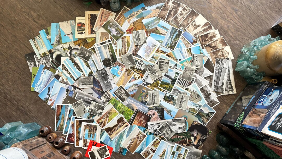 Vintage Postcards/letter Card Photos. Paper Ephemera/scrapbooking ...