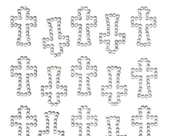 Cross Clear Sticker - Etsy