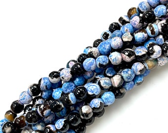 Blue Fire Beads - Etsy