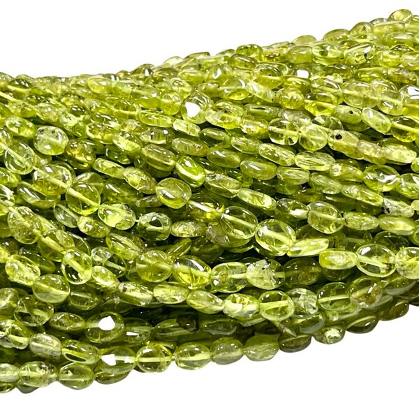 Peridot Beads - Etsy