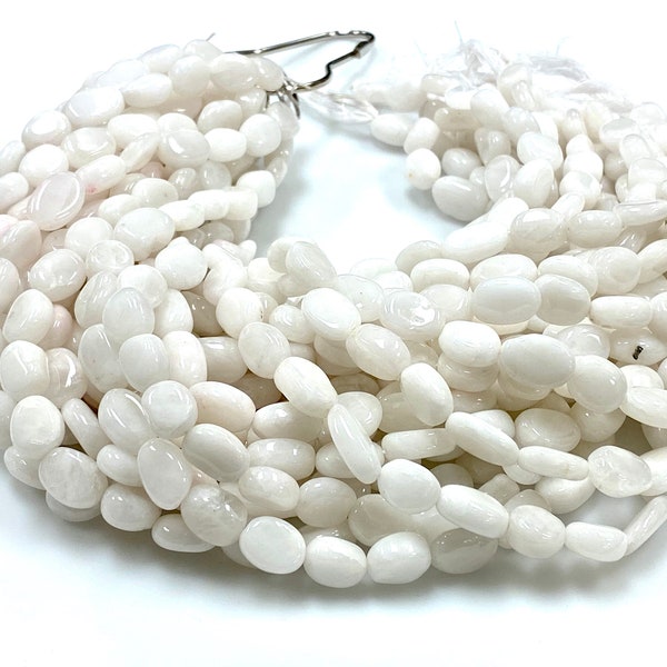 White Agate Beads - Etsy