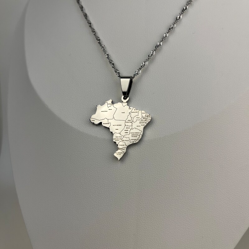 Brazil Necklace - Etsy