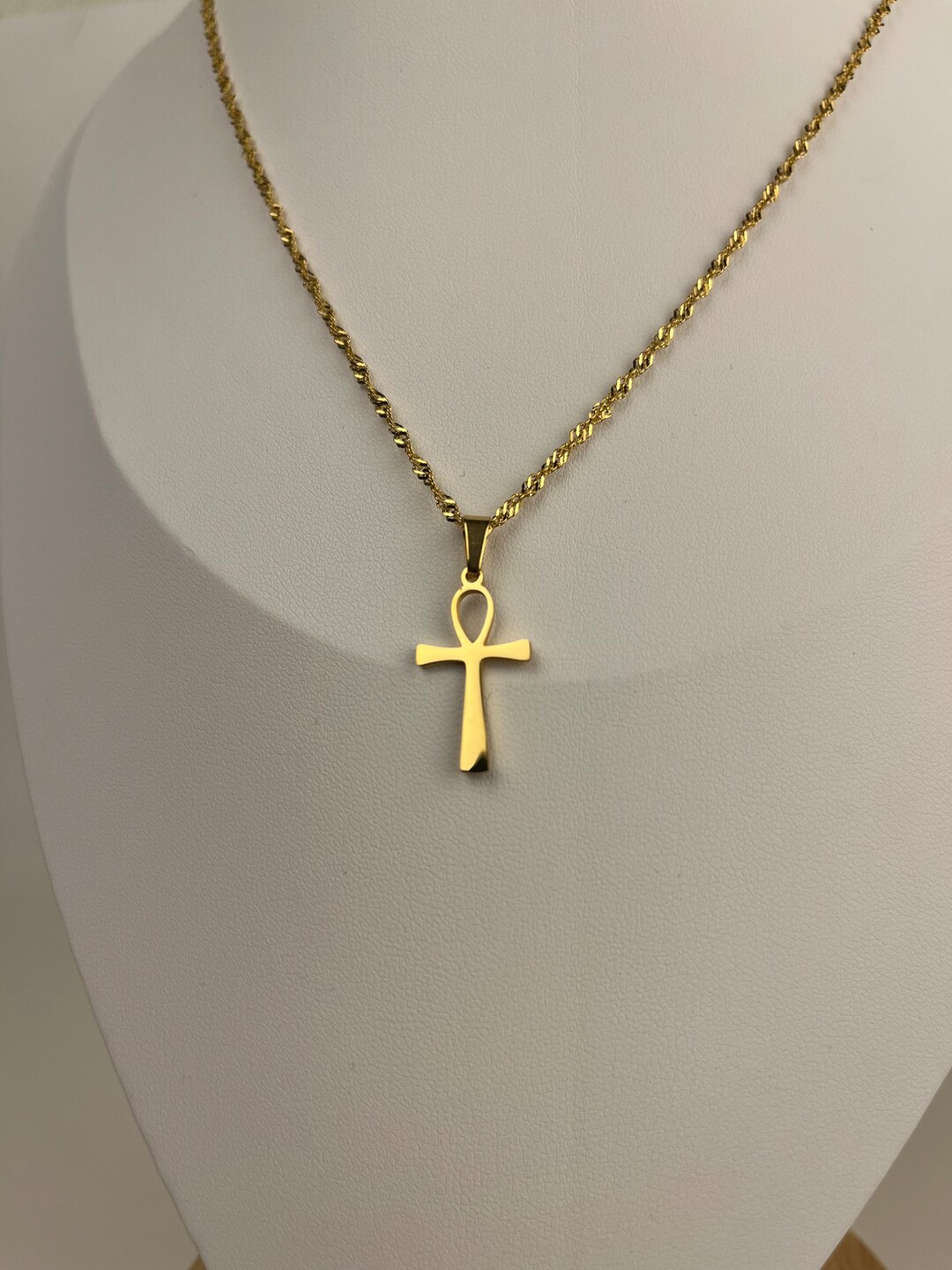 Ankh Necklace - Ancient African Symbol From the Kemet People of Egypt ...