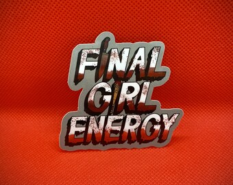 Final Girl Energy Sticker - Etsy