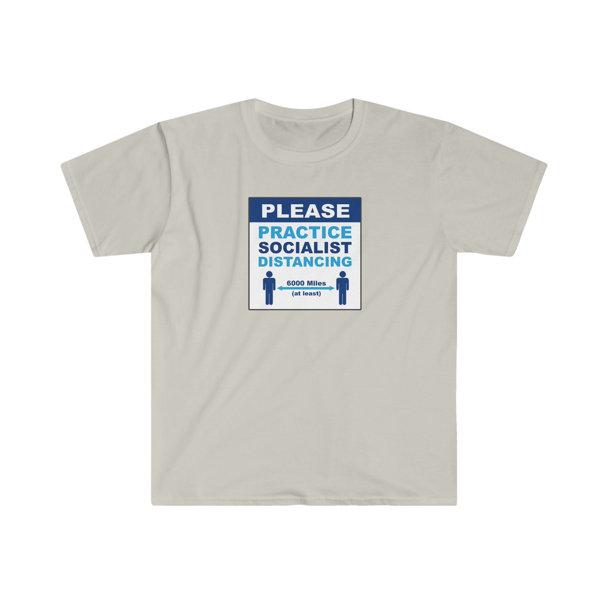 Practice Socialist Distancing Unisex T-shirt Girlfriend - Etsy
