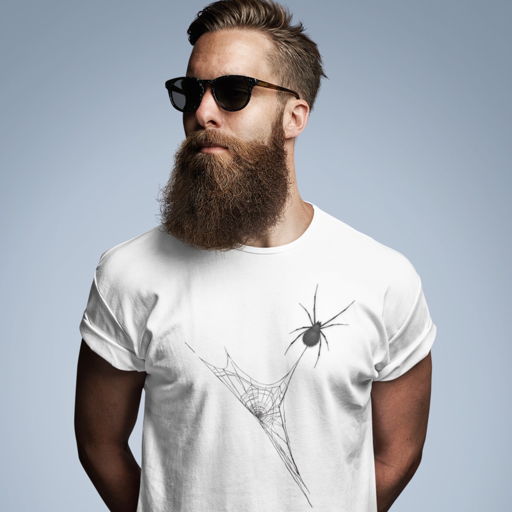 Big Black Spider Unisex T-shirt, Unisex T-shirt, Spider Shirt, Arachnid ...
