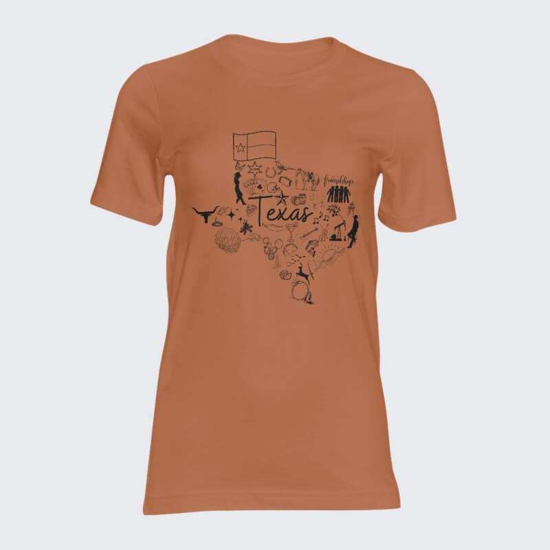Texas T Shirts - Etsy