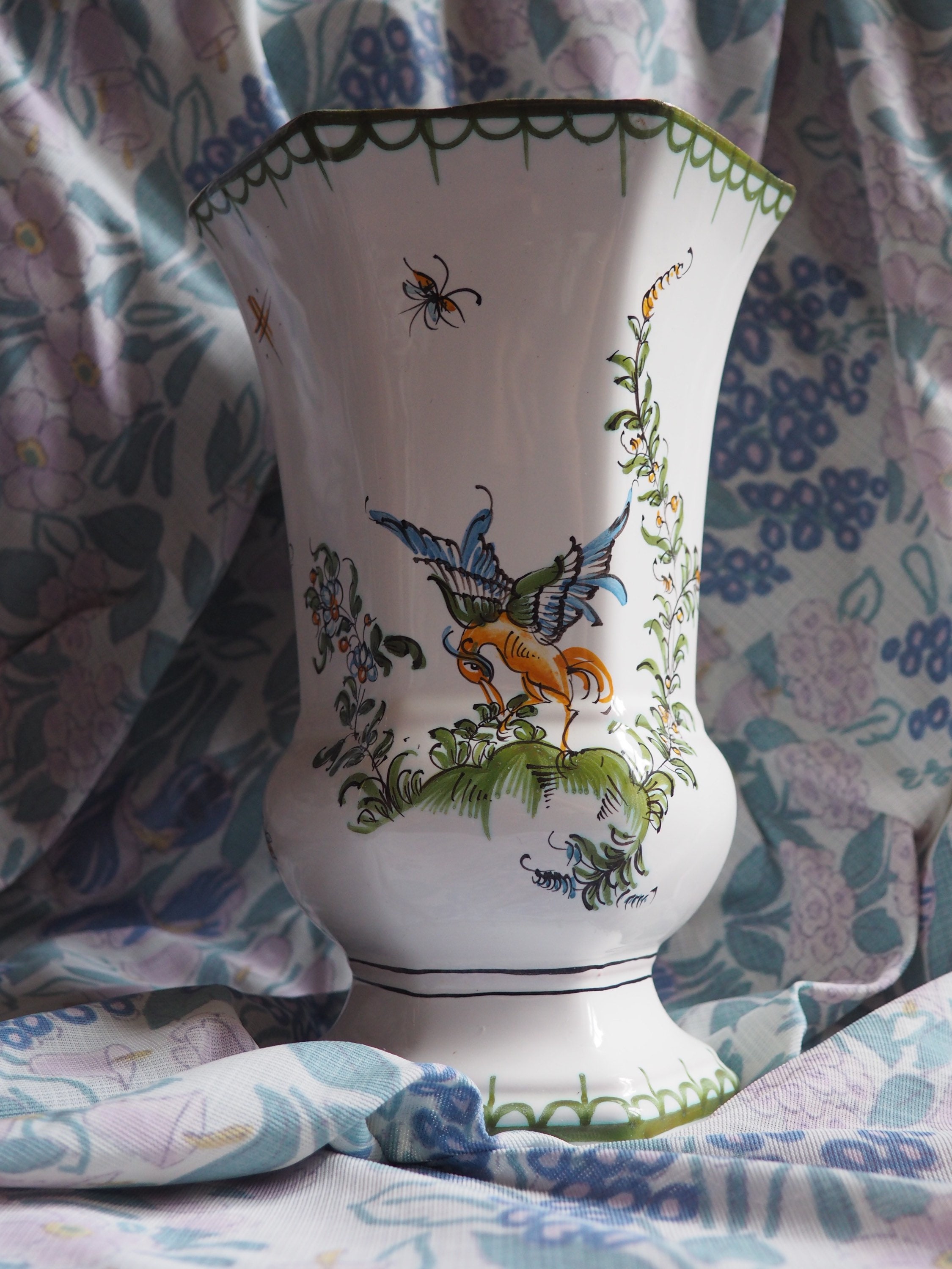 Vase with sides Moustiers Lallier | Etsy