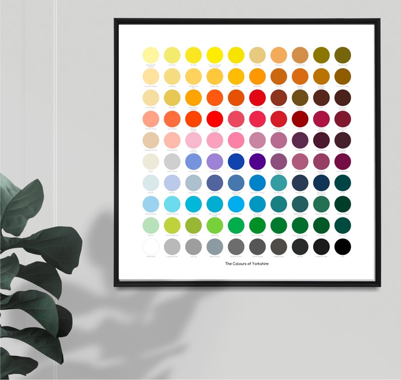 The Colours of Yorkshire - Etsy