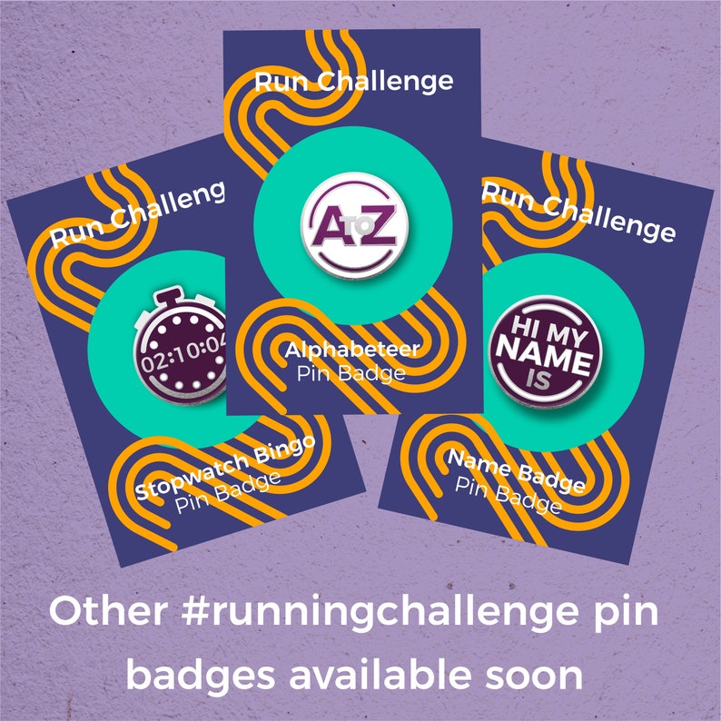 Running Challenge, Parkrun Pin Badge, Cowell Club - Etsy UK