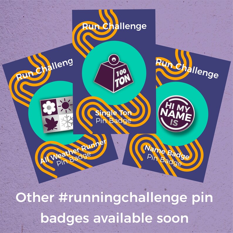 Running Challenge, Parkrun Pin Badge, Tourist - Etsy UK