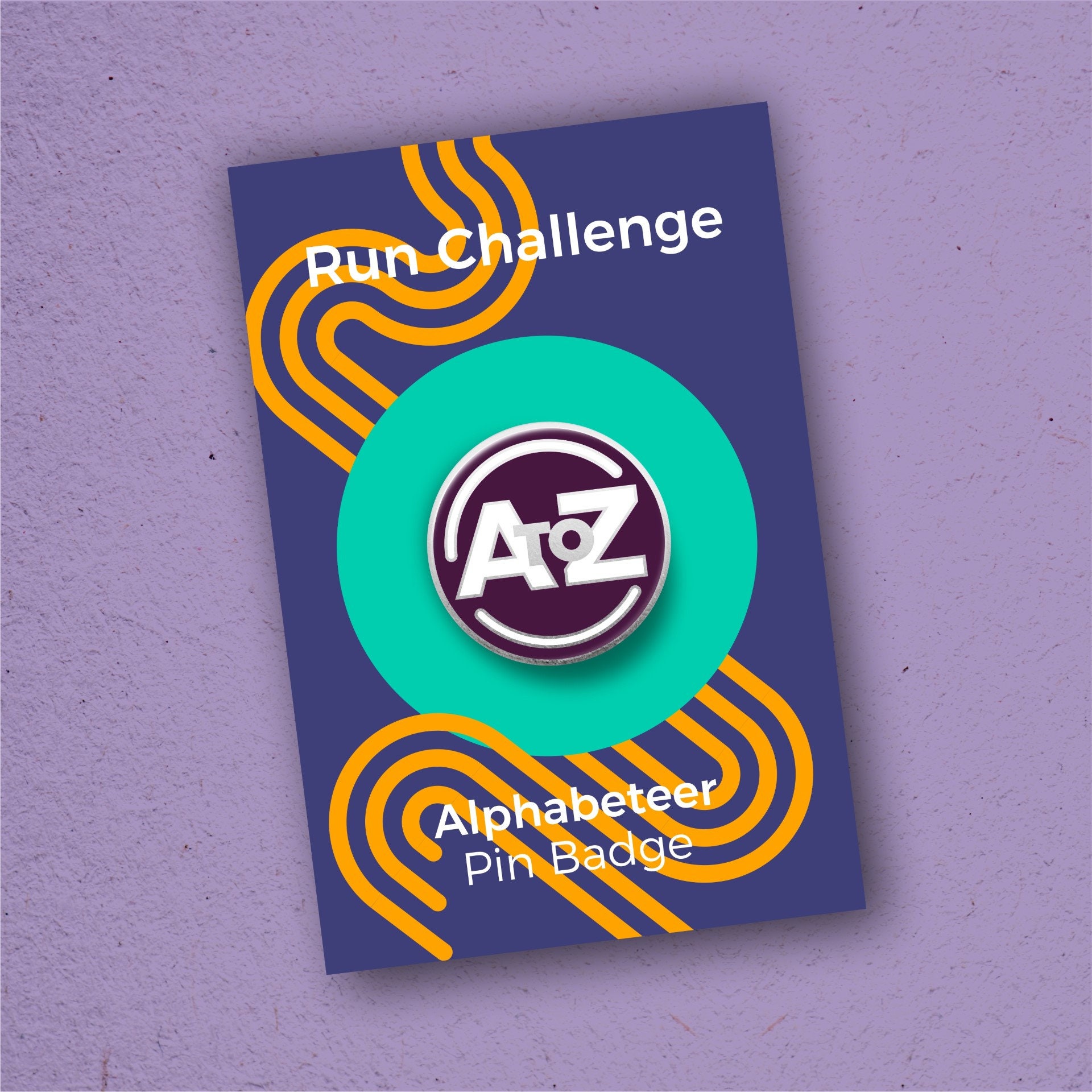 Running Challenge, Parkrun Pin Badge, Alphabeteer, A-Z - Etsy