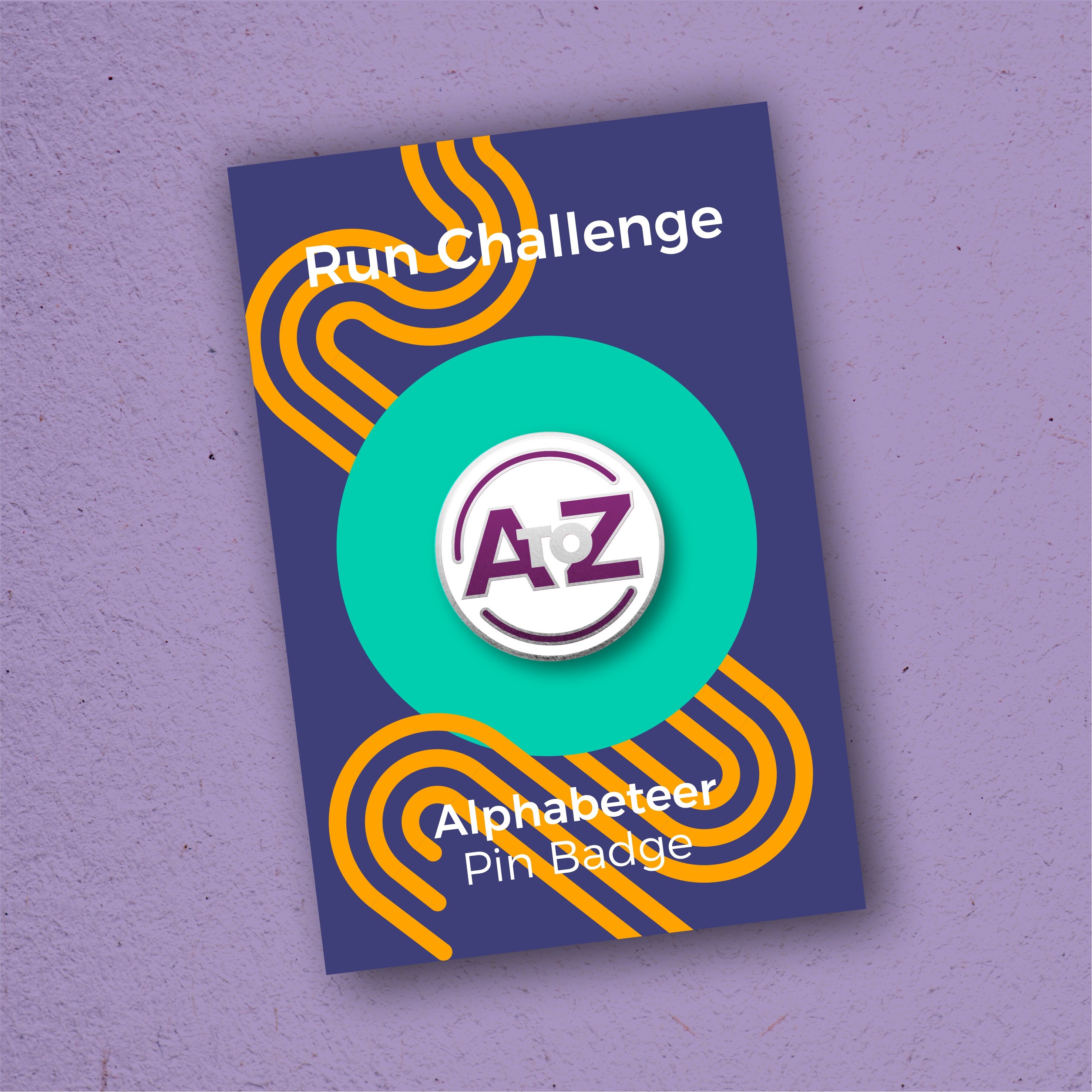 Running Challenge, Parkrun Pin Badge, Alphabeteer, A-Z - Etsy UK
