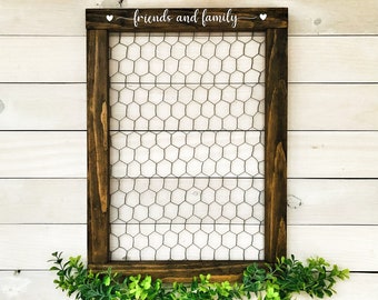 Chicken Wire Frame | Etsy