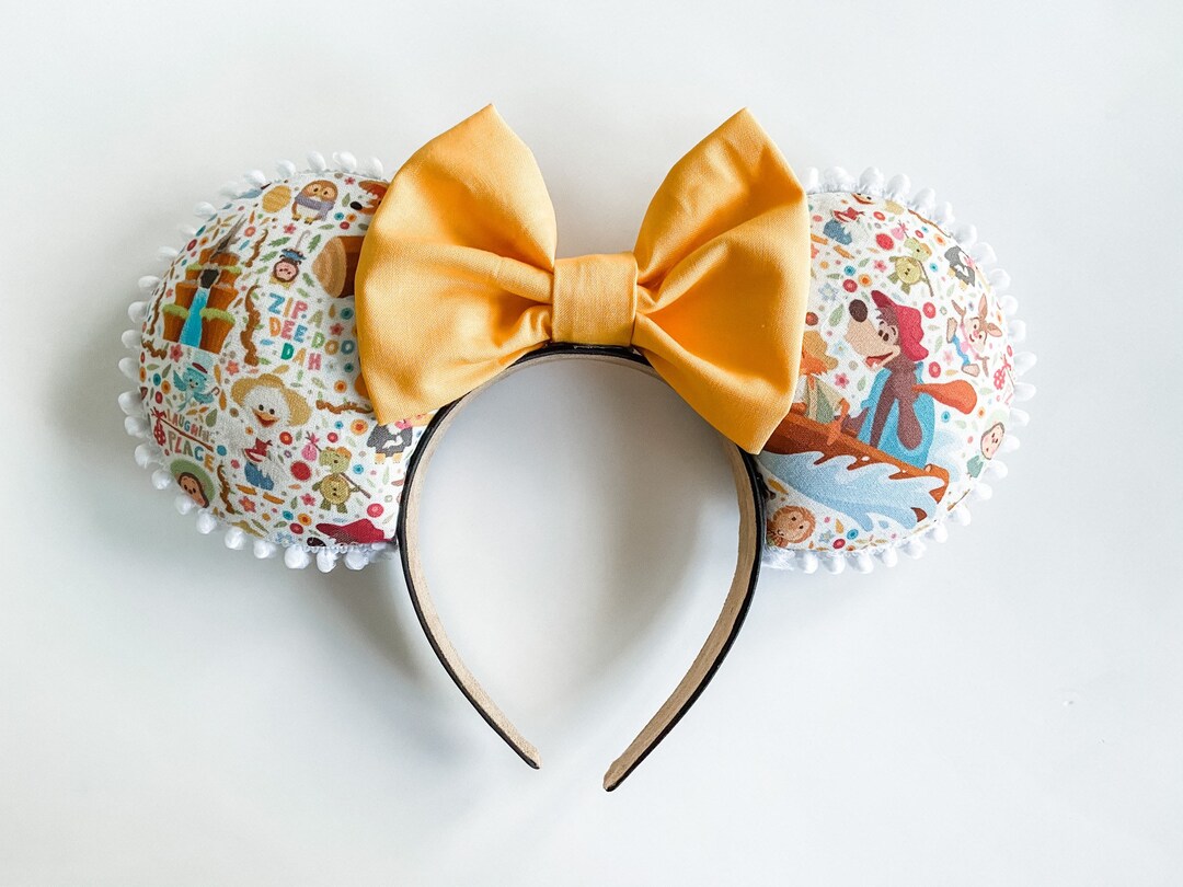 Splash Mountain Inspired Disney Ears, Splash Mountain Minnie Ears ...