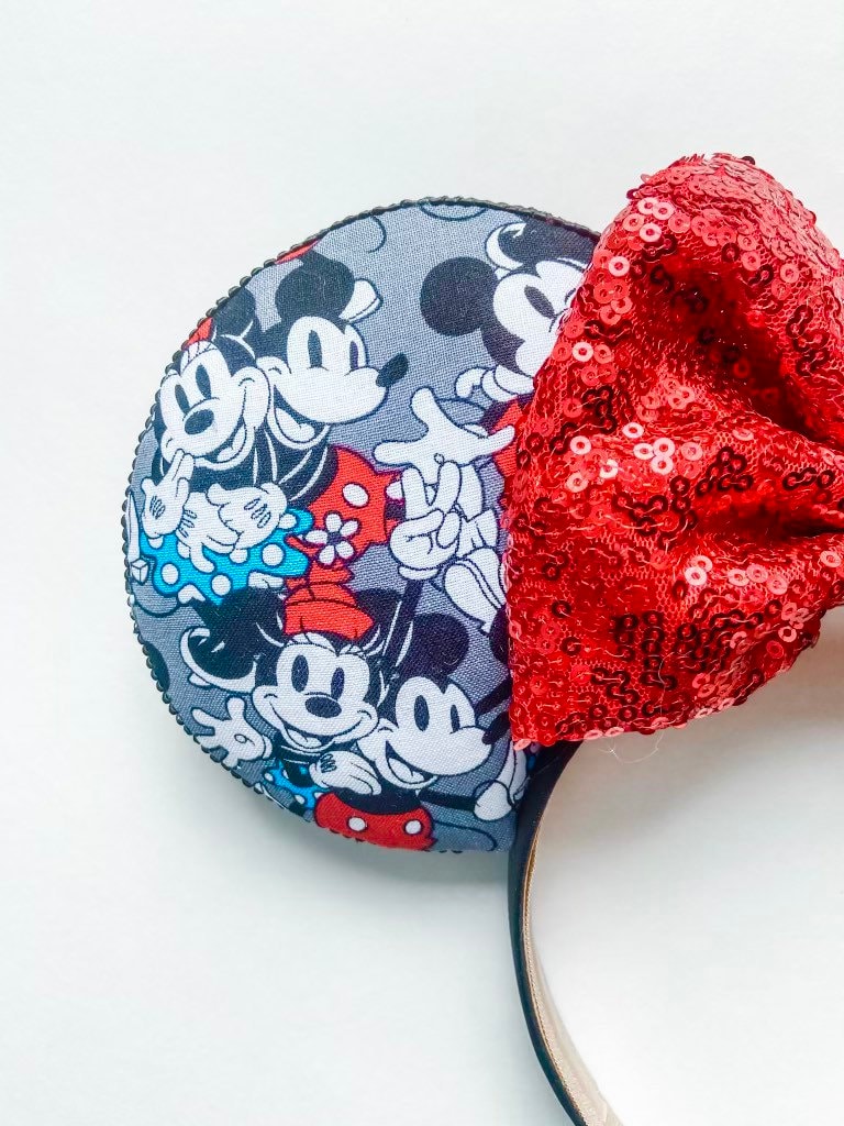 Mickey & Minnie Mouse Inspired Ears, Mickey Mouse Ears, Minnie Mouse ...