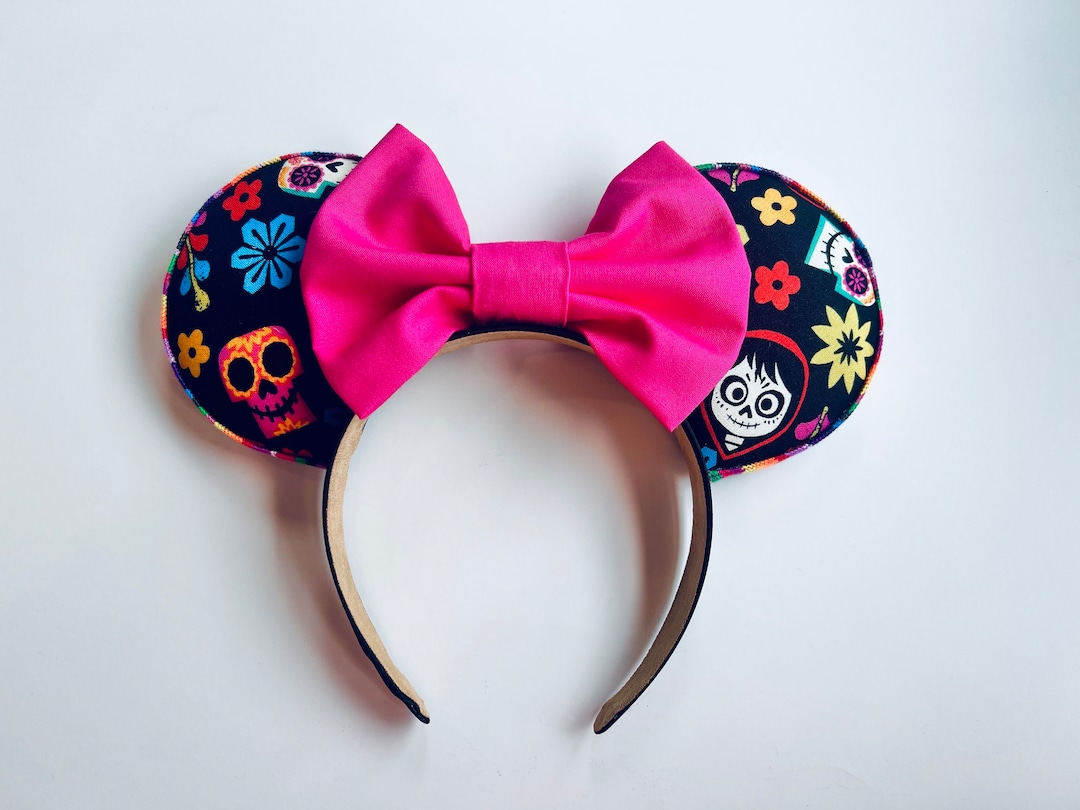 Disney Inspired Coco Ears, Minnie Mouse Coco Ears, Mexico Themed Minnie ...