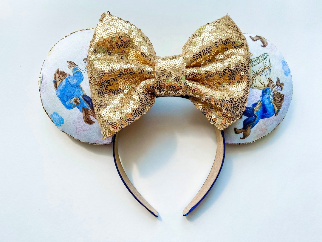 Beauty & the Beast Ears, Disney Beauty and the Beast Minnie Ears, Belle ...