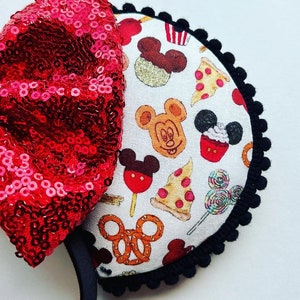 Disney Inspired Snack Minnie Ears, Mickey Waffle Ears, Mickey Pretzel ...