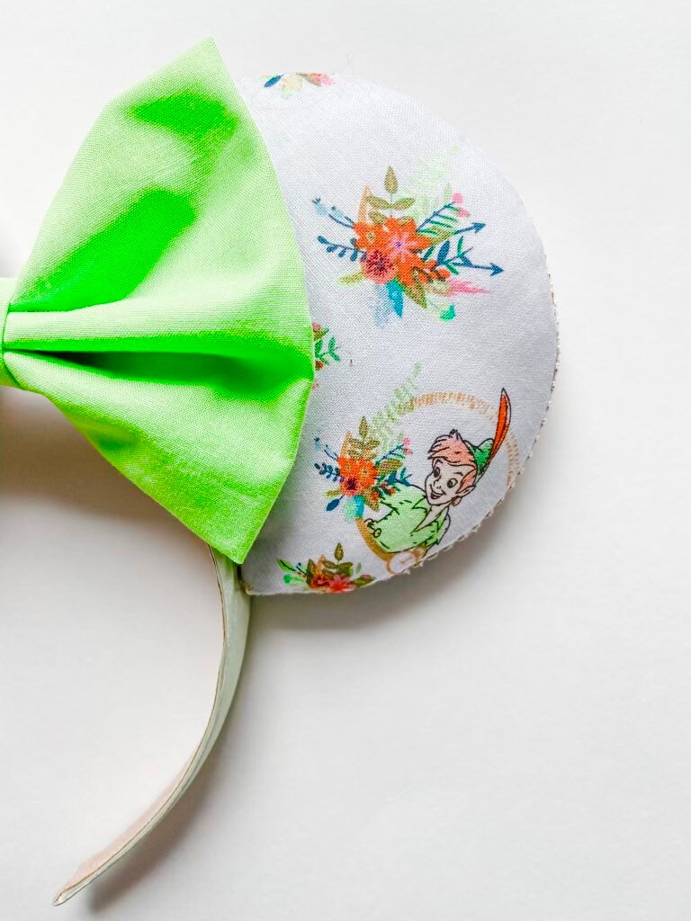 Peter Pan Inspired Ears Disney Peter Pan Ears Magic Kingdom - Etsy