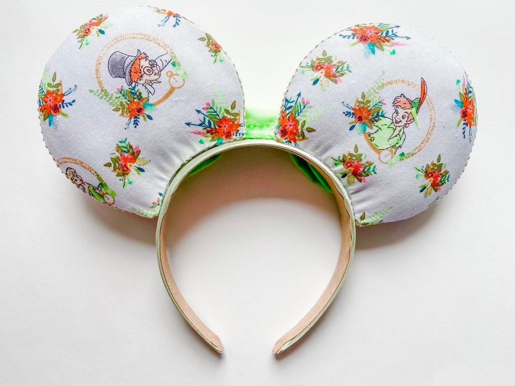 Peter Pan Inspired Ears Disney Peter Pan Ears Magic Kingdom - Etsy
