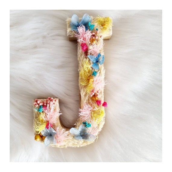 Flowery Letter - Etsy