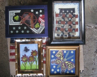 Appealing Package Original Collage by Mary Vandenberg Ready to - Etsy