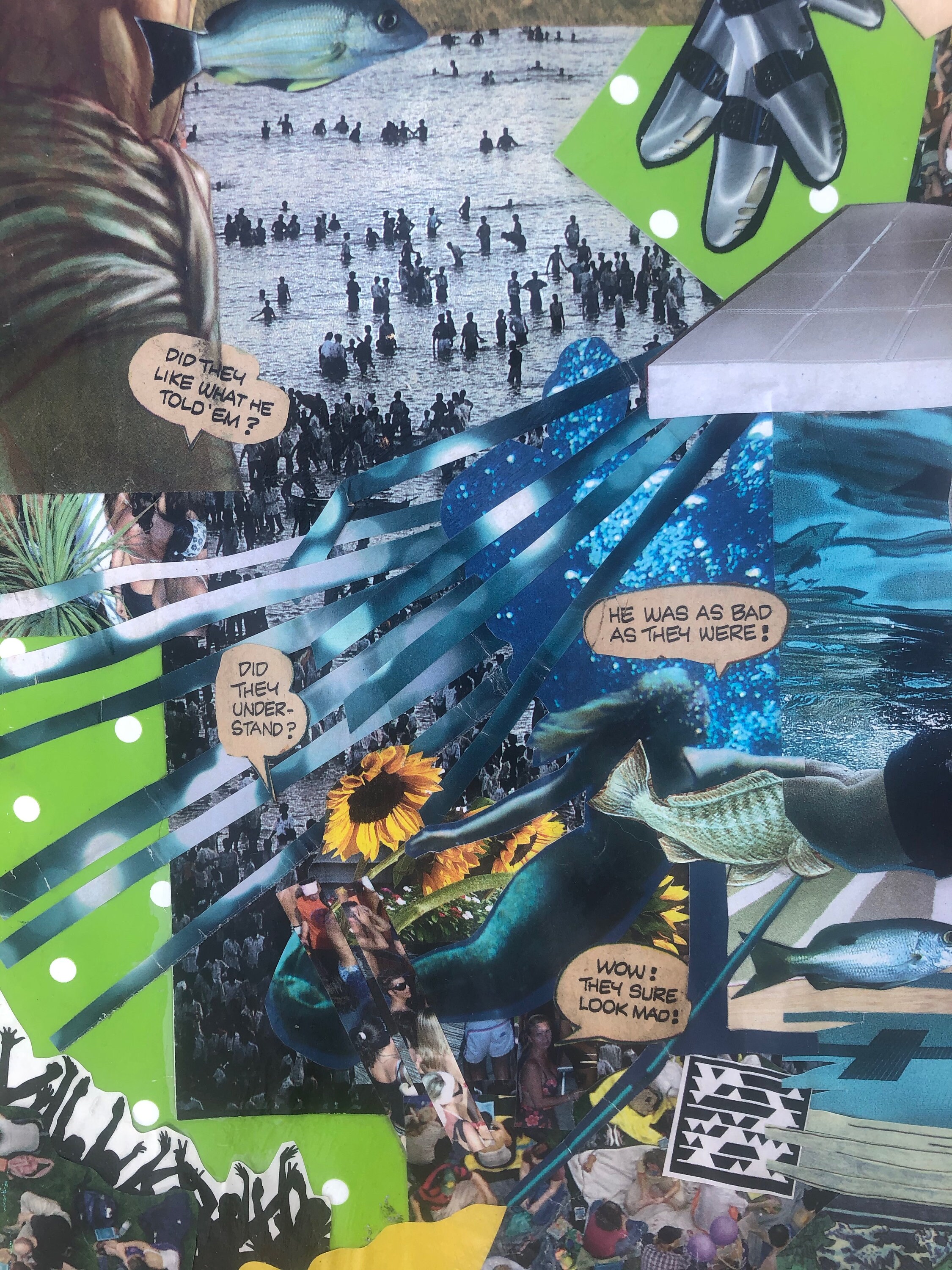 Oh Snap Collage original de Mary VanDenBerg listo para - Etsy España