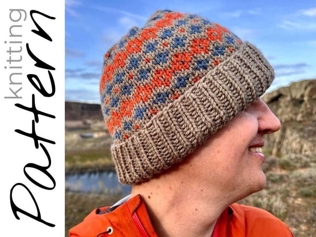 The Bryan Hat Colorwork Knitting Pattern - Etsy