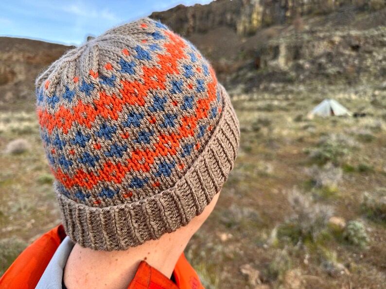 The Bryan Hat Colorwork Knitting Pattern - Etsy