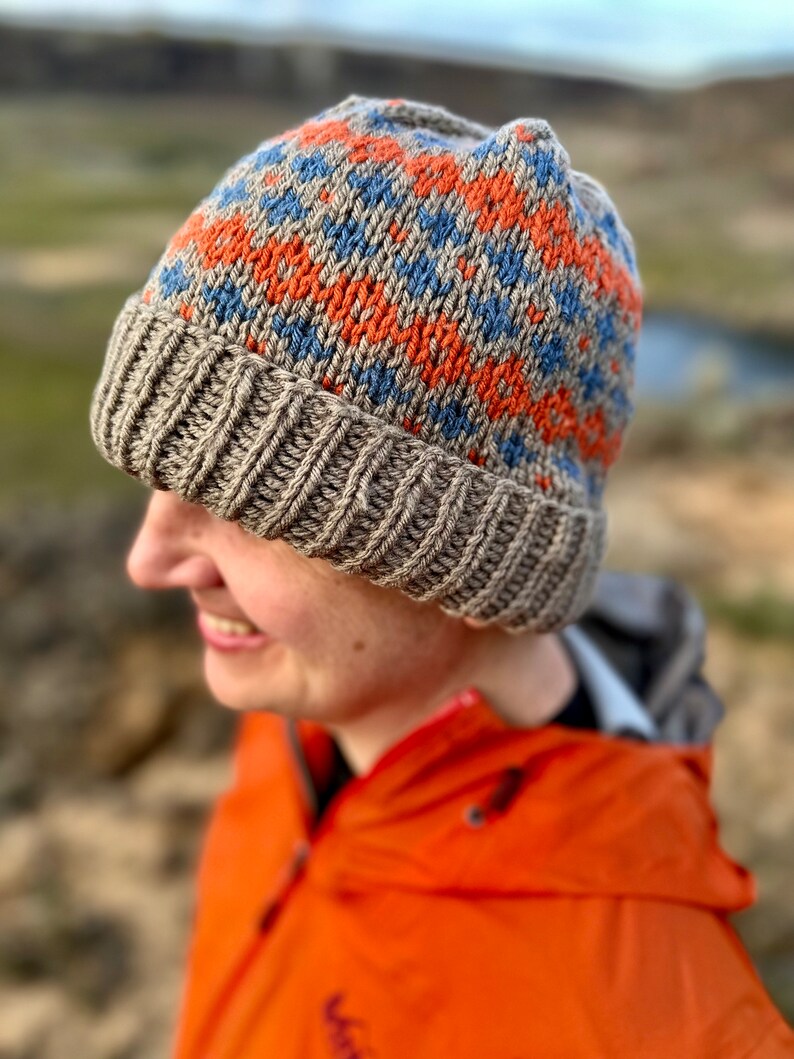 The Bryan Hat Colorwork Knitting Pattern - Etsy