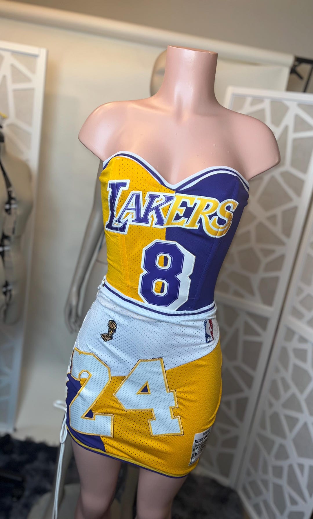 Custom Lakers Jersey 2 Piece Set - Etsy