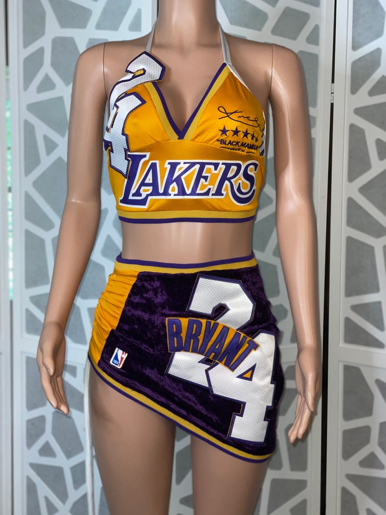 Custom Lakers Jersey 2 Piece Set - Etsy