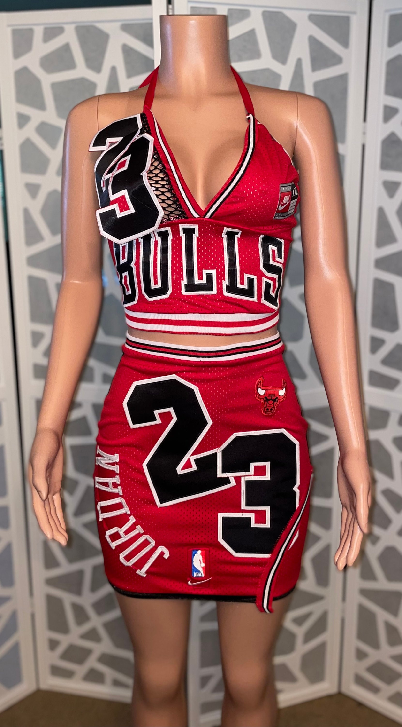 Custom Bulls Jersey 2 Piece Set - Etsy