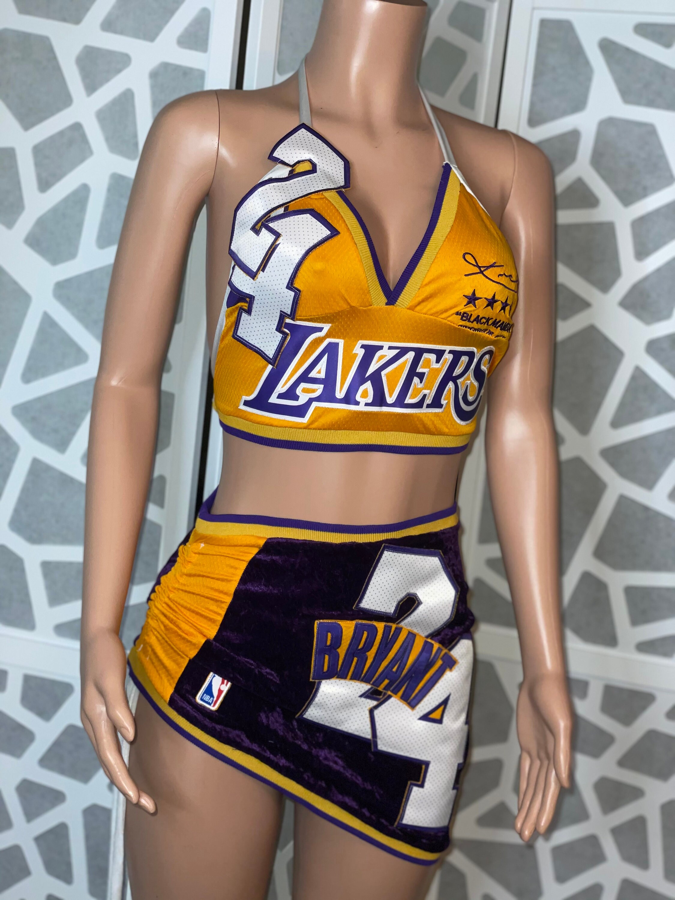 Custom Lakers Jersey 2 Piece Set - Etsy