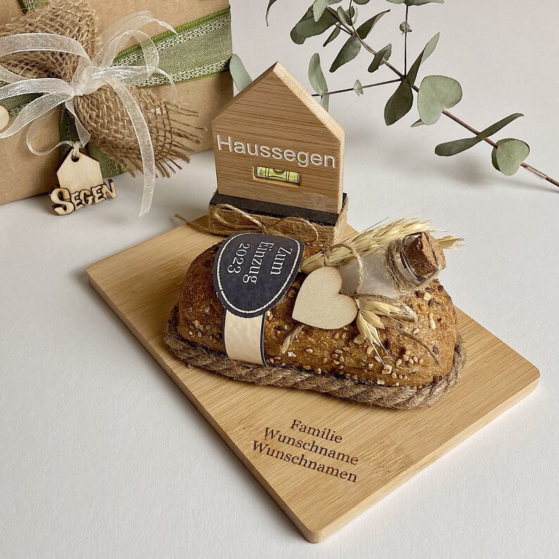Einzugsgeschenk Haussegen Brot und Salz Geschenk - Etsy.de