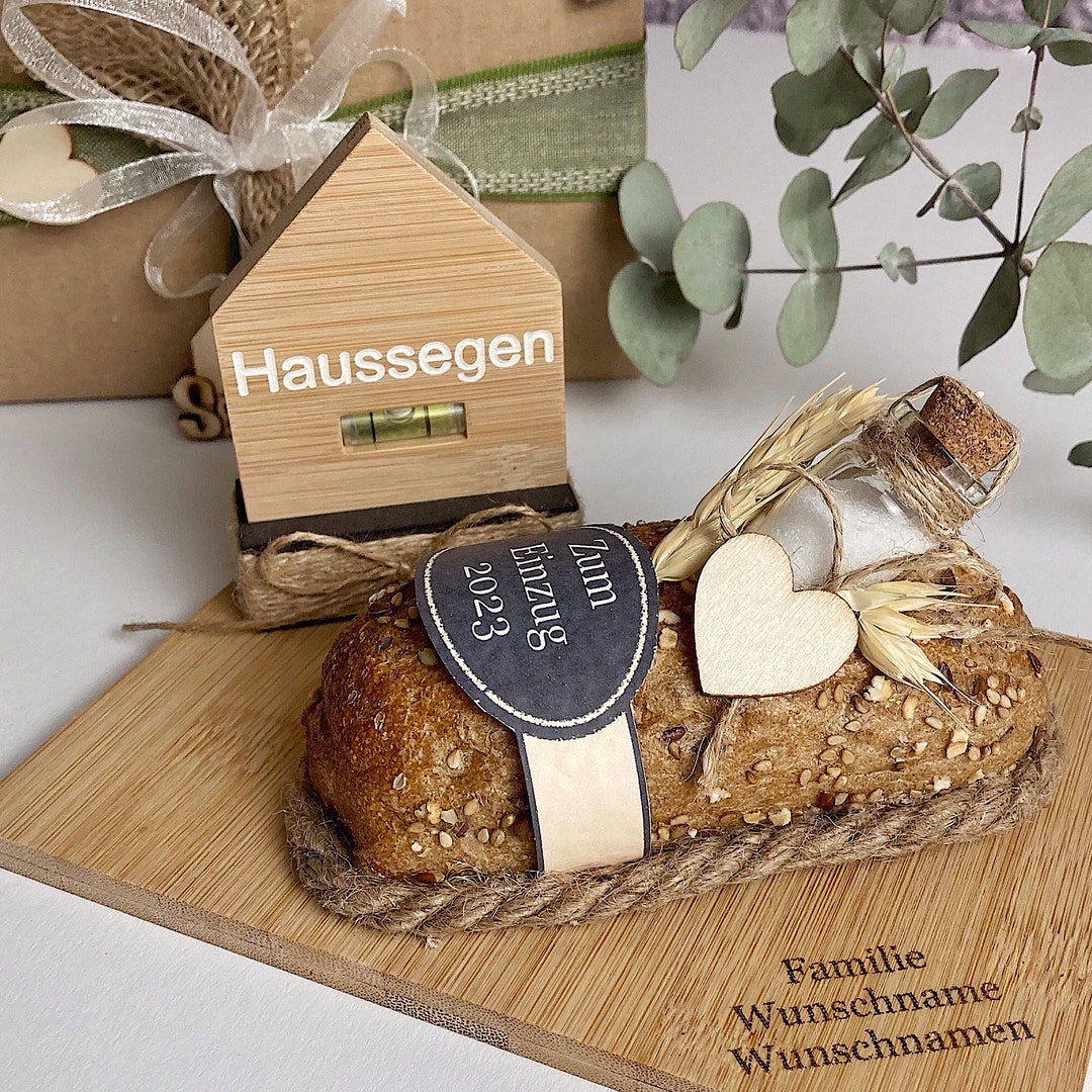 Brot und Salz Geschenk Einzug Umzug Haus Wohnung Eigenheim - Etsy.de