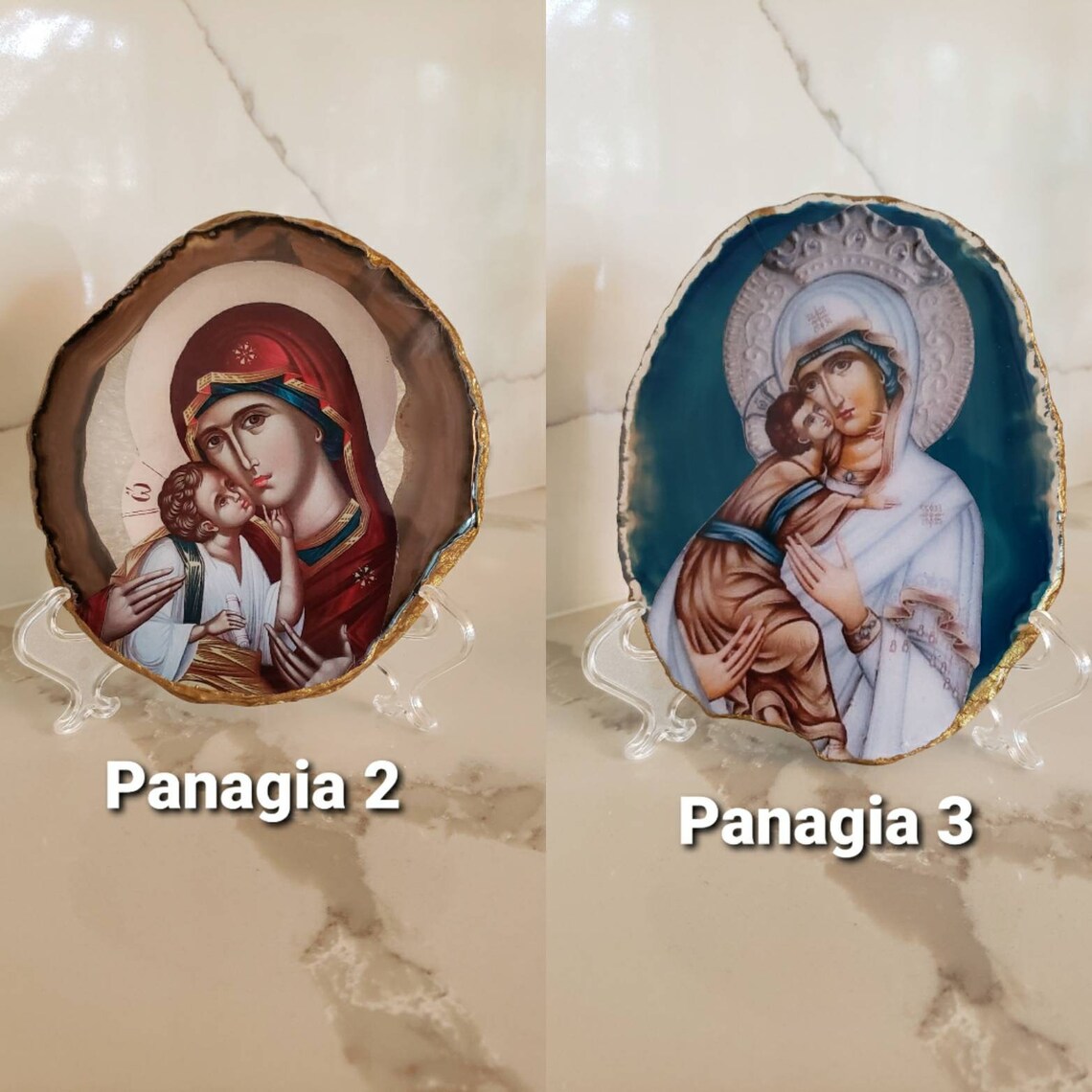 Icons Panagia greek Orthodox - Etsy