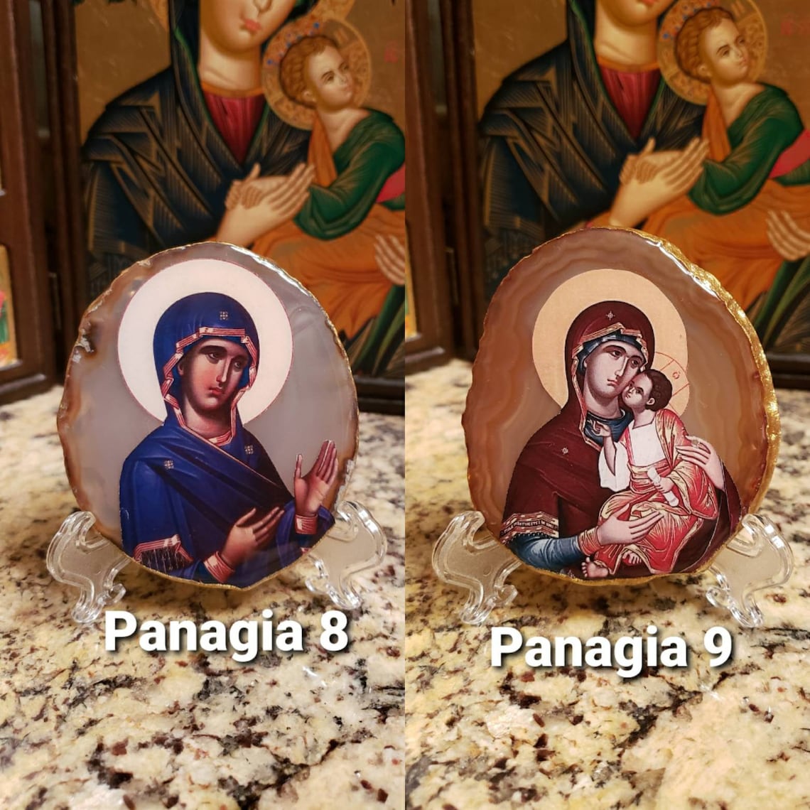 Icons Panagia greek Orthodox - Etsy