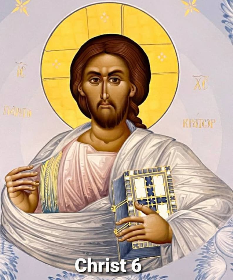 Agate Night Lights - Christ (greek Orthodox) - Etsy