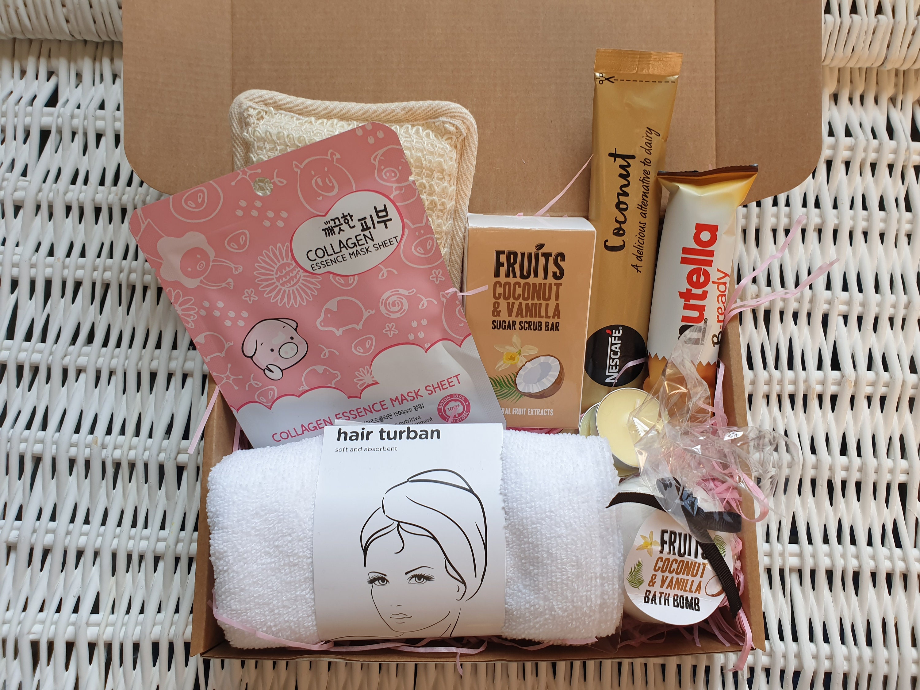 ULTIMATE PAMPER BOX | Pamper Panier | Ensemble cadeau pour son | Panier ...