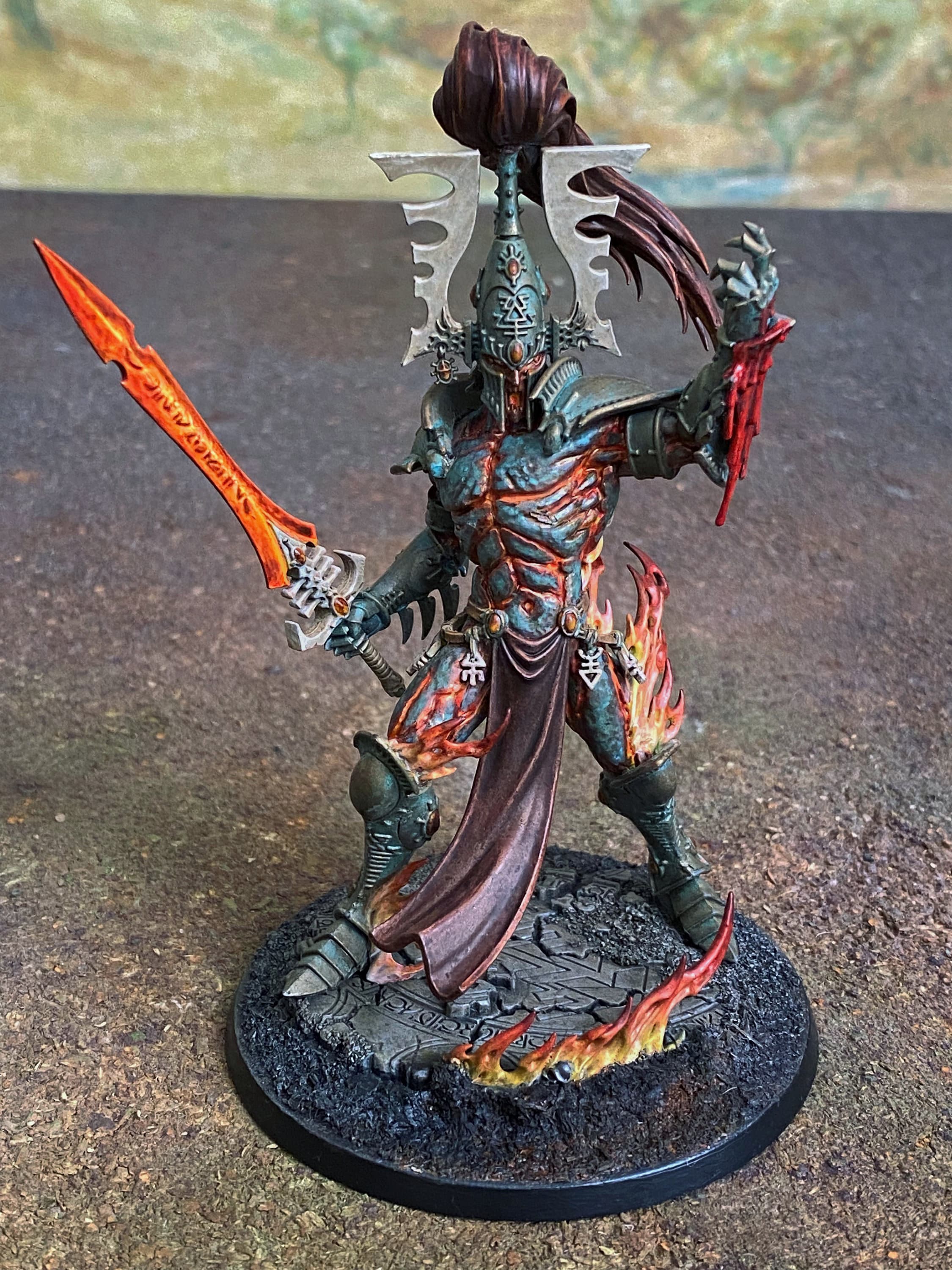 Warhammer 40K Aeldari Army. Assembled, Painted, Customized, Magnetized ...