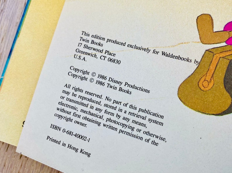 Disney's Pinocchio Book - Etsy