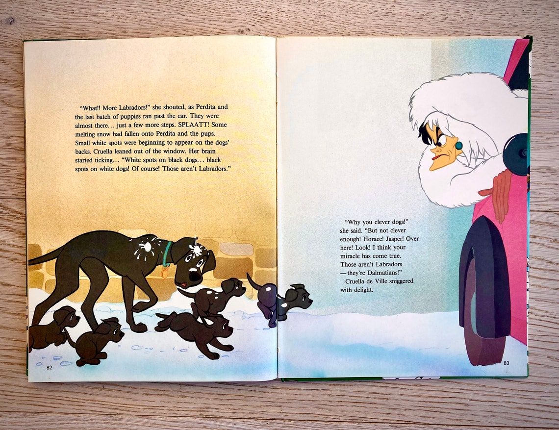 Disney's 101 Dalmatians Book - Etsy
