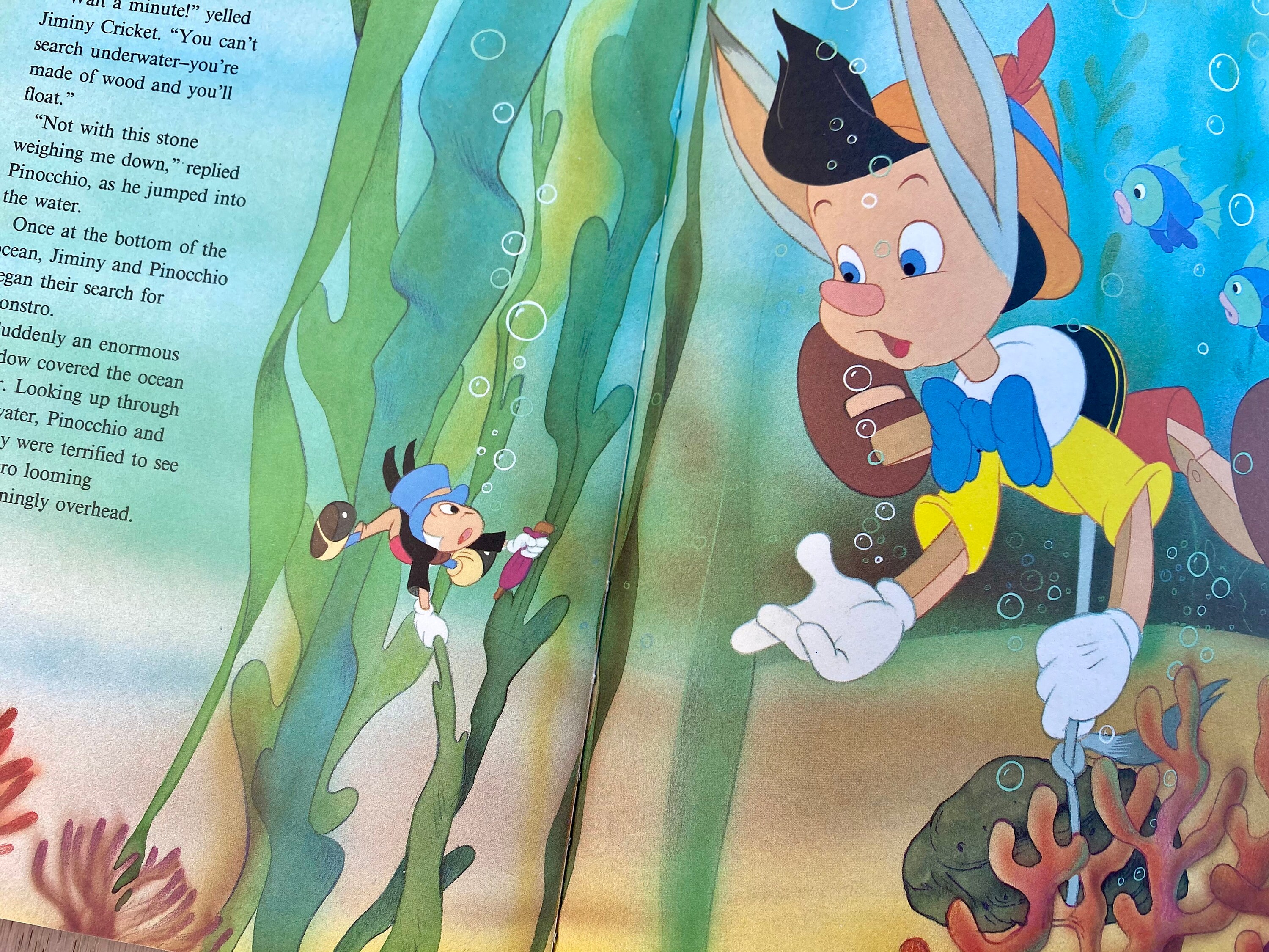 Disney's Pinocchio Book - Etsy