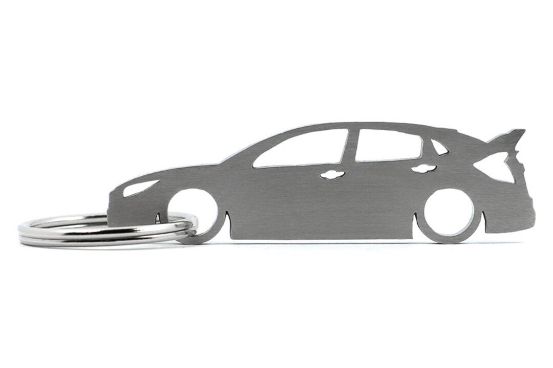Silhouette Car Keychain for Civic FK8 Type-r Key Fob - Etsy